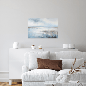 Blue landscape - Canvas Wall Art - ArtDecoCanvas – ArtDeco Canvas