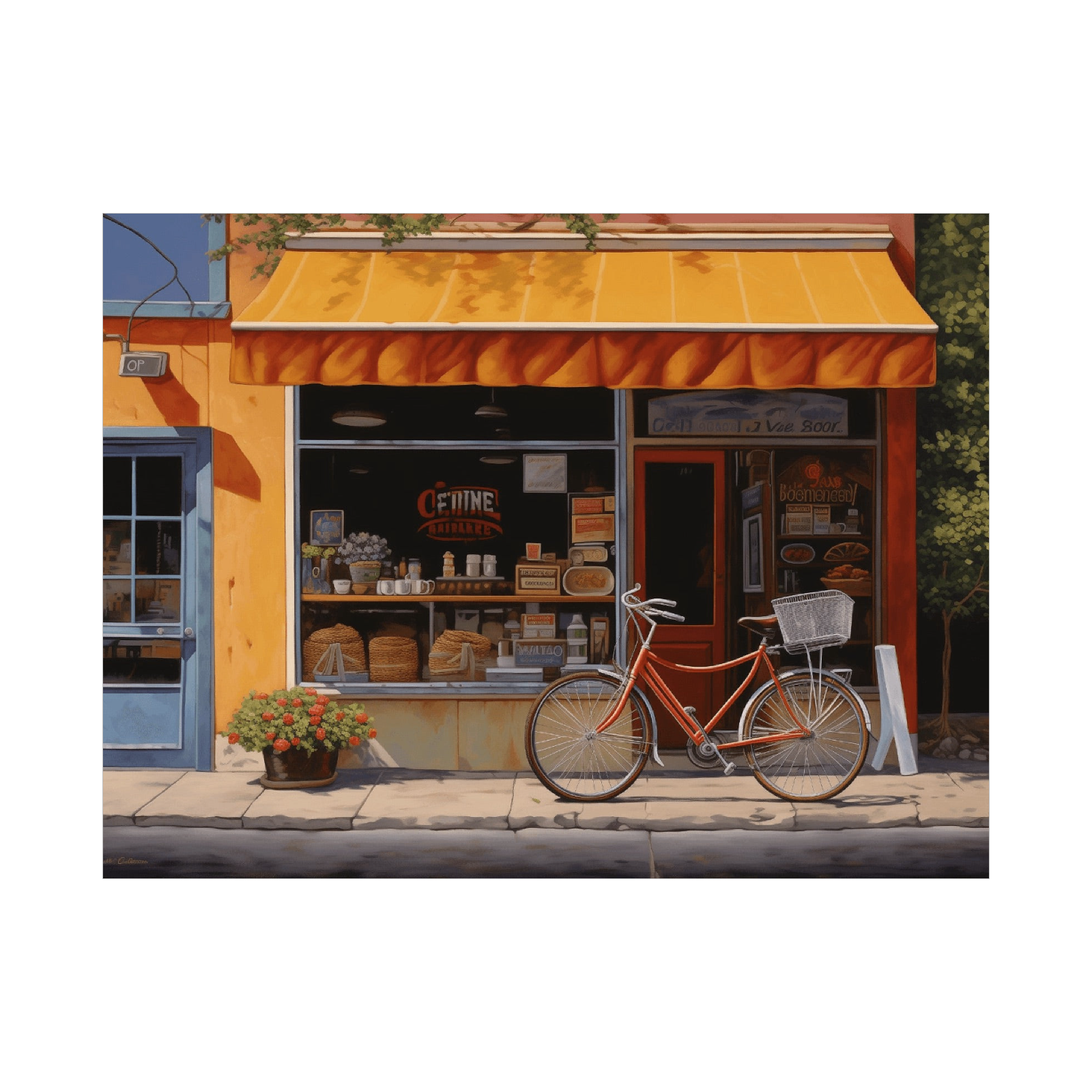 New York Storefront – Contemporary Wall Art – ArtDeco Canvas